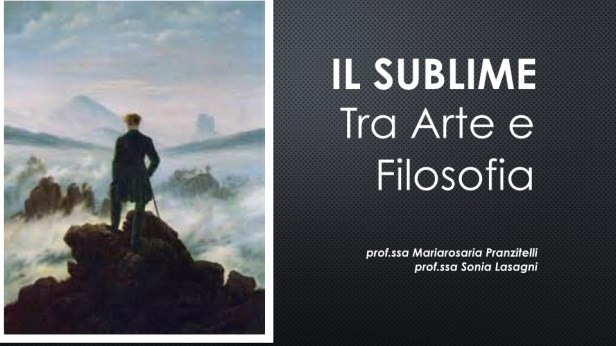 IL SUBLIME – Filosofia e Scienze Umane